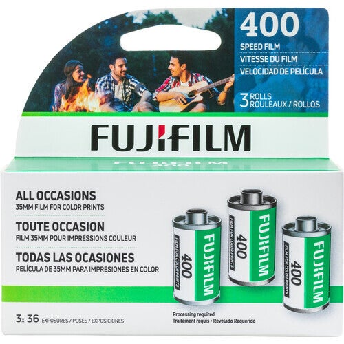 (35mm Color Film) Fujifilm Fujicolor 400, 36exp -- 3 Pack | Royal We ...