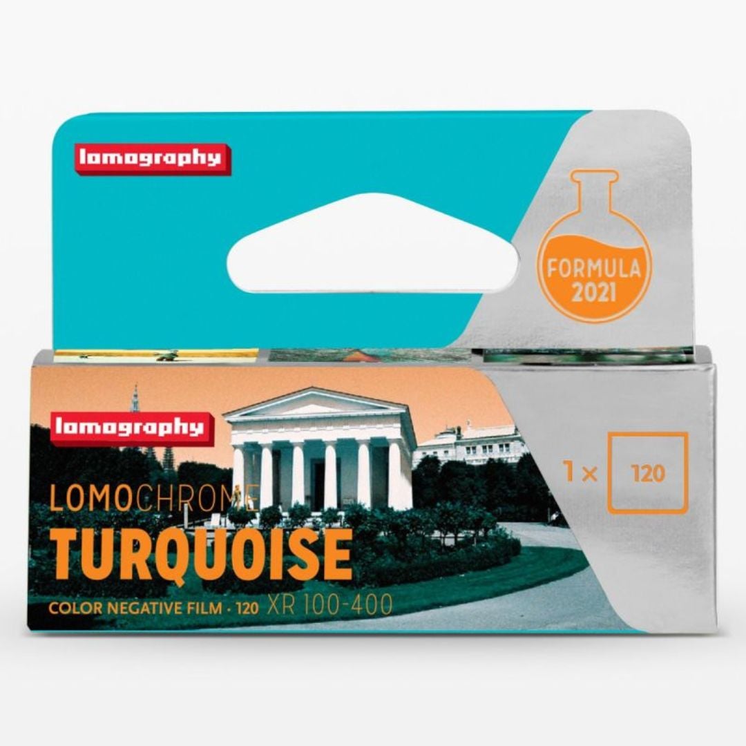 (120 Color Film) Lomography LomoChrome Turquoise 120 ISO 100-400 ...